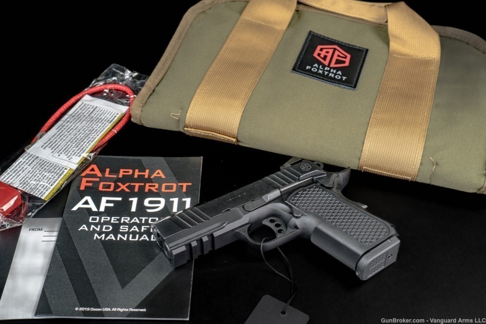 Alpha Foxtrot 1911-S15 Black DLC 3 Inch Barrel! - Semi Auto Pistols at ...