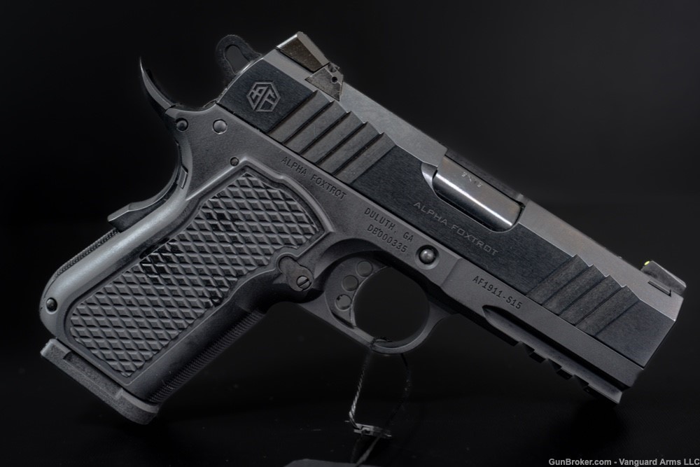 Alpha Foxtrot 1911-S15 Black DLC 3 Inch Barrel! - Semi Auto Pistols at ...