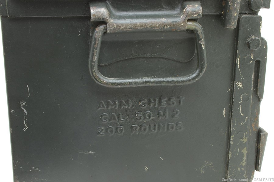 M2 50BMG Tombstone Drum Magazine 200rd Box for M45 Quad, M33 Twin ...