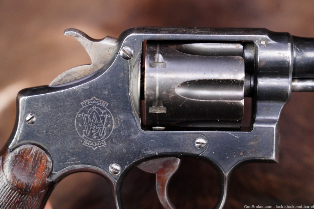 Smith & Wesson S&W Model M&P 1902 .38 Spl 6.5" DA/SA Revolver 1903-04 C ...