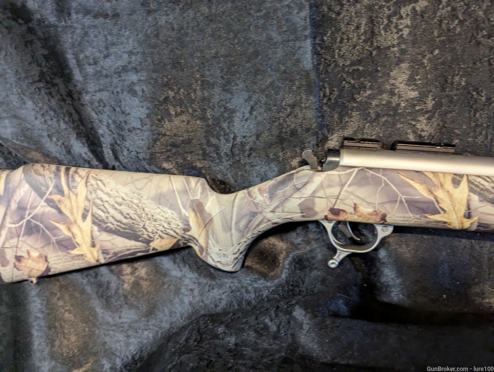 Thompson Center Omega 50 cal Muzzleloader Stainless Camo - Black Powder ...