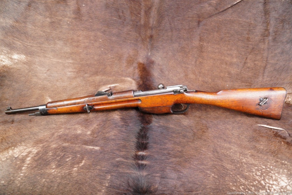 Dutch 1895NM Cavalry Carbine M95 Mannlicher 6.5x53R Bolt Action Rifle C ...