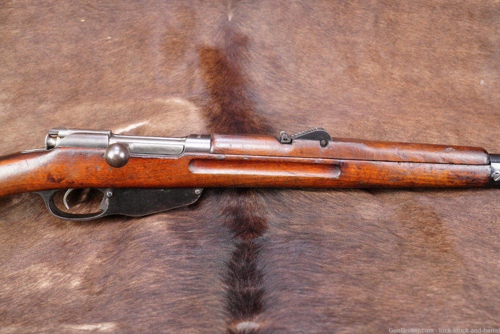 Dutch 1895NM Cavalry Carbine M95 Mannlicher 6.5x53R Bolt Action Rifle C ...