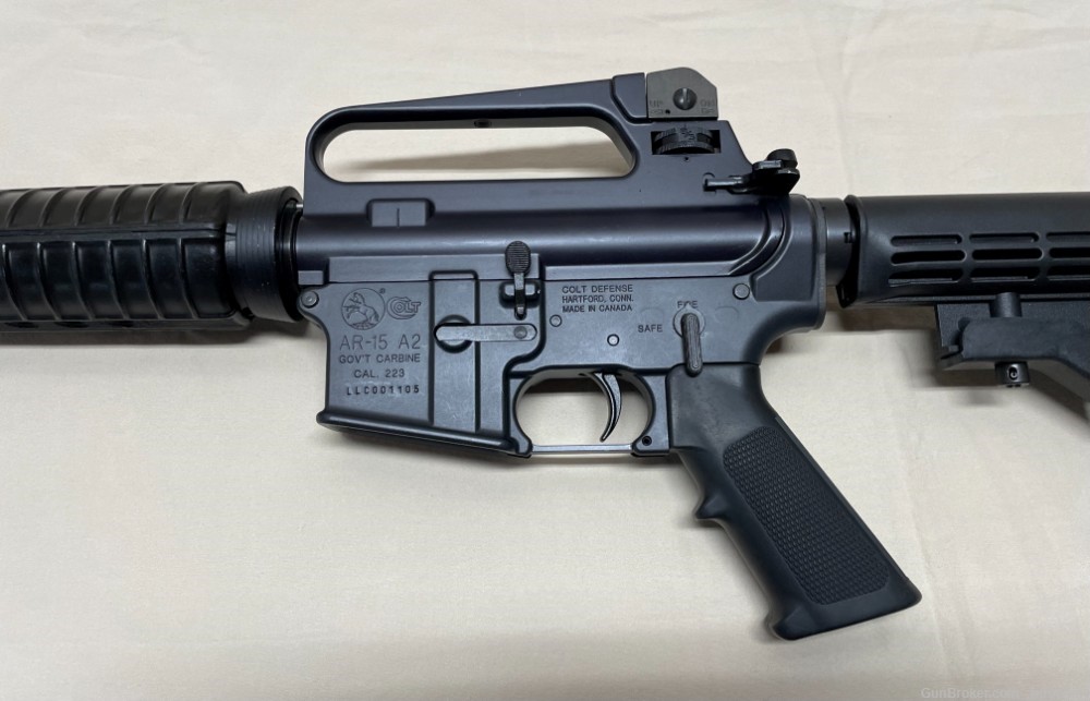 Colt Diemaco Canada AR6520 AR-15 A2 Gov't Carbine; LE Restricted ...