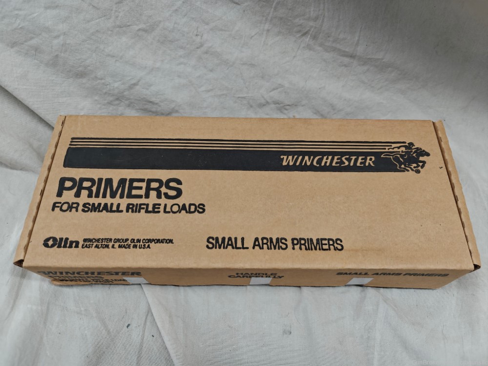 Winchester WSR Small Rifle Primers - Reloading Primers at GunBroker.com ...