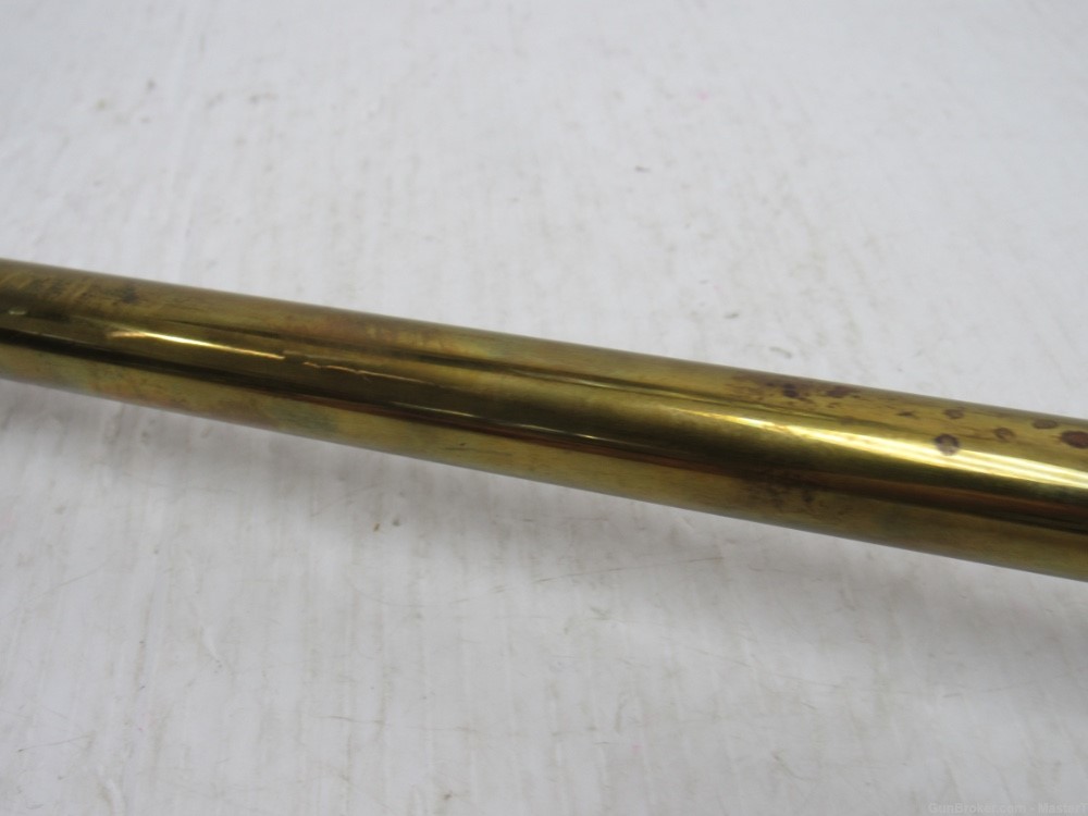 Navy Arms 32" Brass 4x15 Replica Vintage scope $.01 Start No Reserve ...
