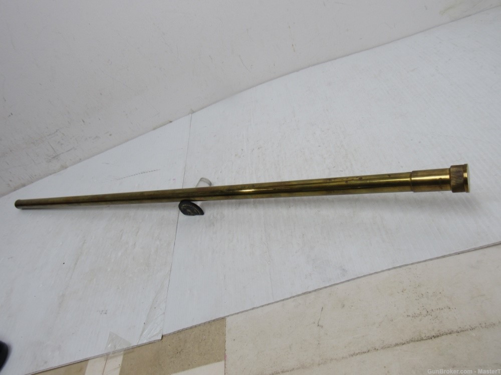 Navy Arms 32" Brass 4x15 Replica Vintage scope $.01 Start No Reserve ...