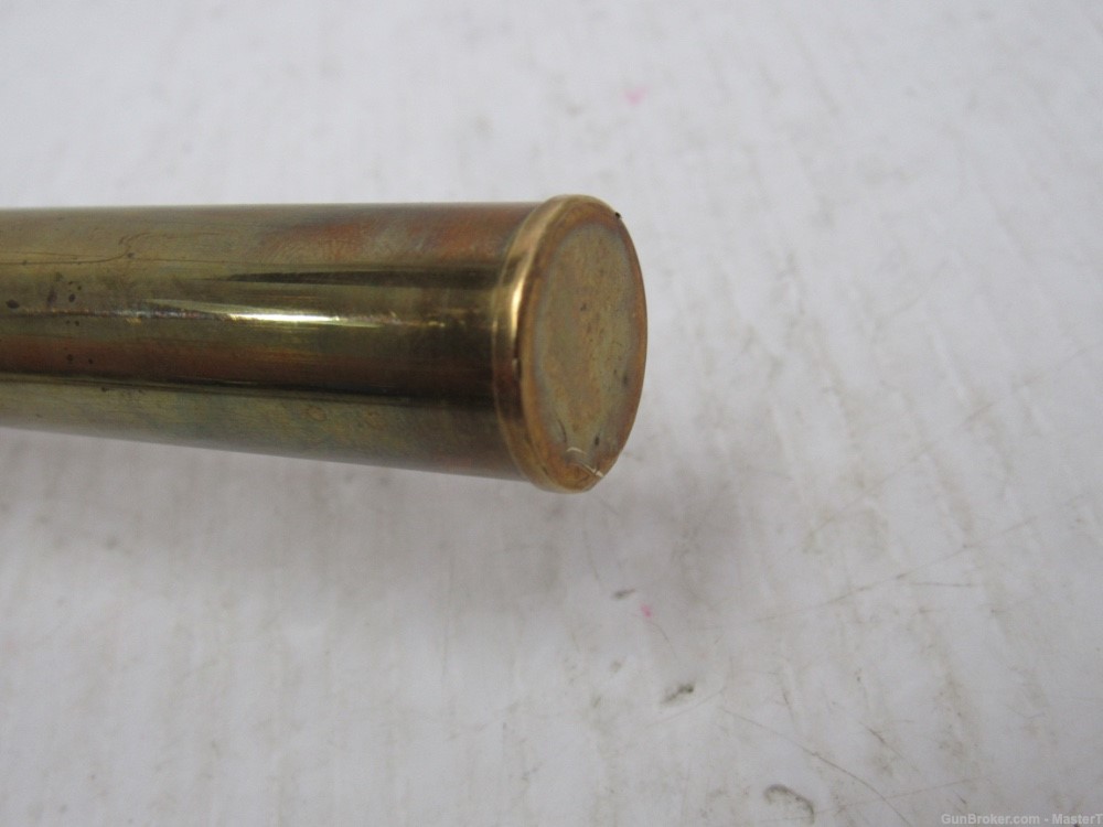 Navy Arms 32" Brass 4x15 Replica Vintage scope $.01 Start No Reserve ...