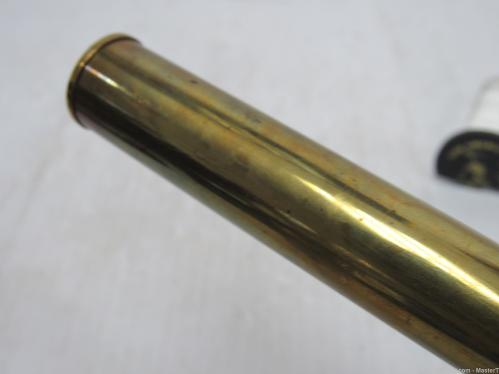 Navy Arms 32" Brass 4x15 Replica Vintage scope $.01 Start No Reserve ...