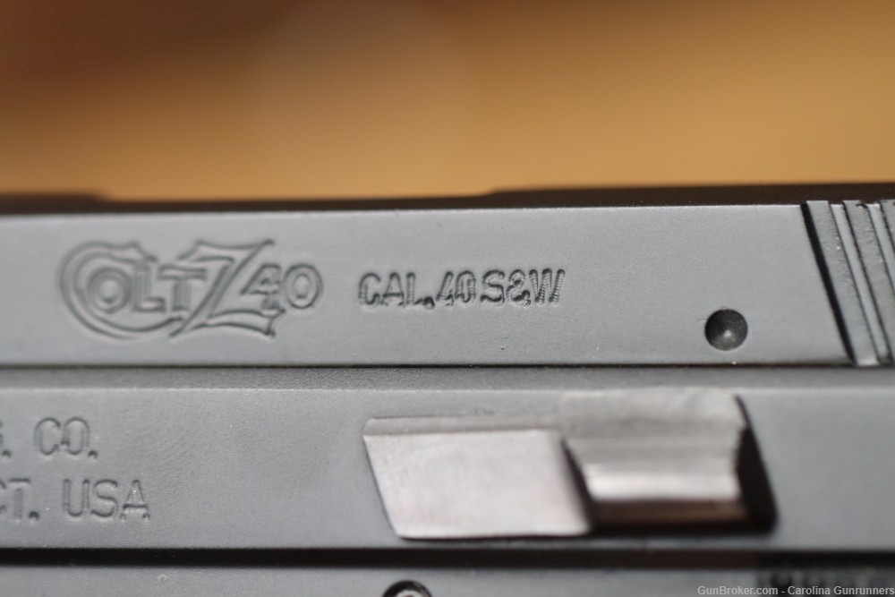 RARE Colt CZ Z40 Semi Auto .40 S&W DOA Pistol Mfg 1998 - Semi Auto ...
