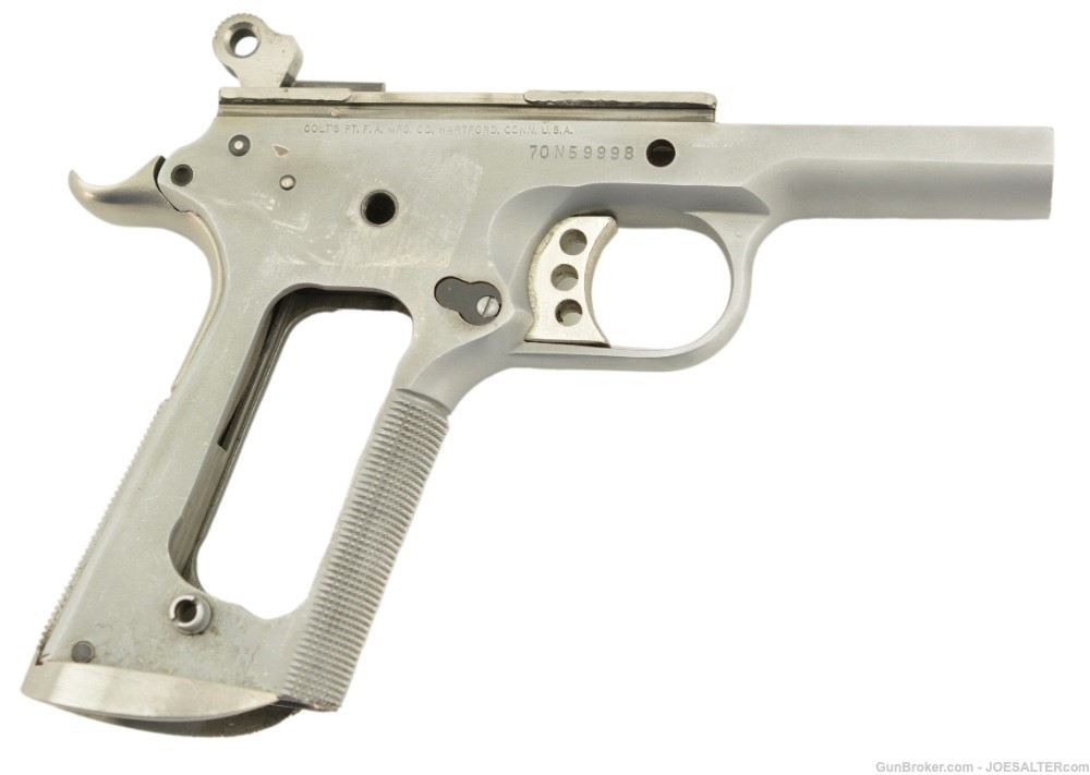 Colt Government Series 70 MK IV Custom Comp Frame - Pistol Frames at ...