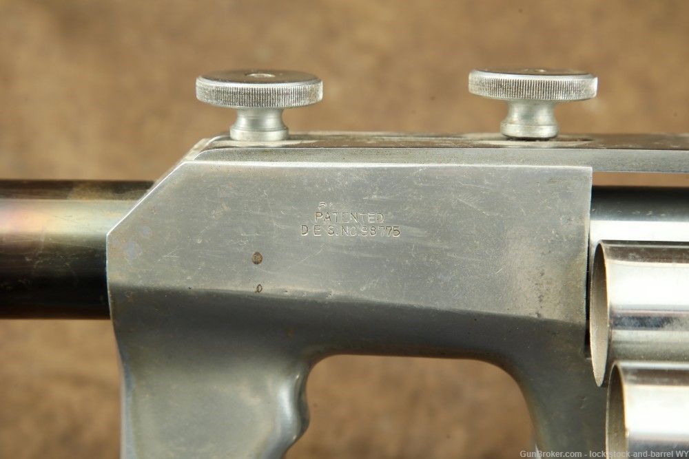 Authentic 1940 Manville Gas Grenade Machine Gun 25mm 18inch 18 Rounds ...