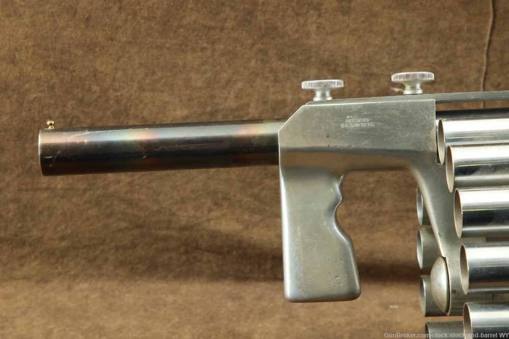 Authentic 1940 Manville Gas Grenade Machine Gun 25mm 18inch 18 Rounds ...