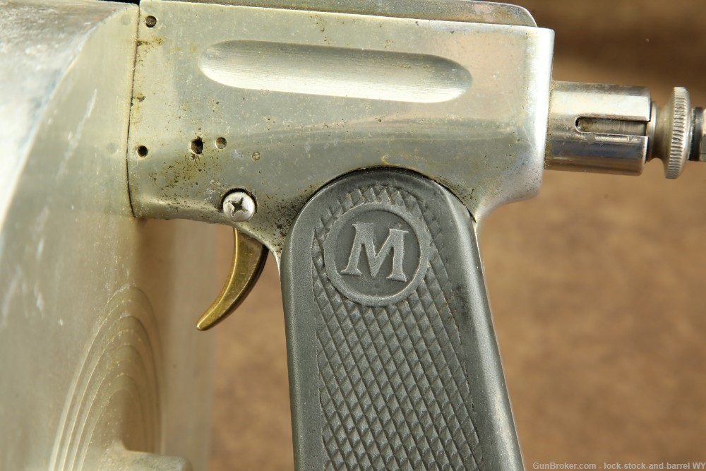 Authentic 1940 Manville Gas Grenade Machine Gun 25mm 18inch 18 Rounds ...