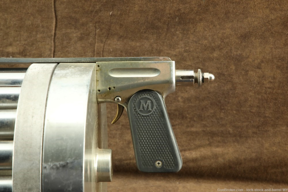 Authentic 1940 Manville Gas Grenade Machine Gun 25mm 18inch 18 Rounds ...