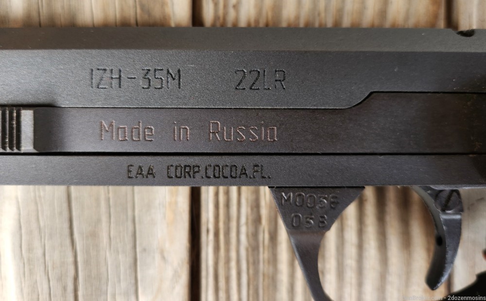 Ultra Rare Russian Baikal IZH-35M 22LR Target Pistol Izhmash Tula ...