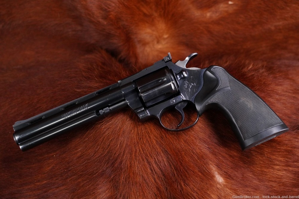 COLT Diamondback .22 Long Rifle LR DA/SA Double Action Revolver, MFD ...