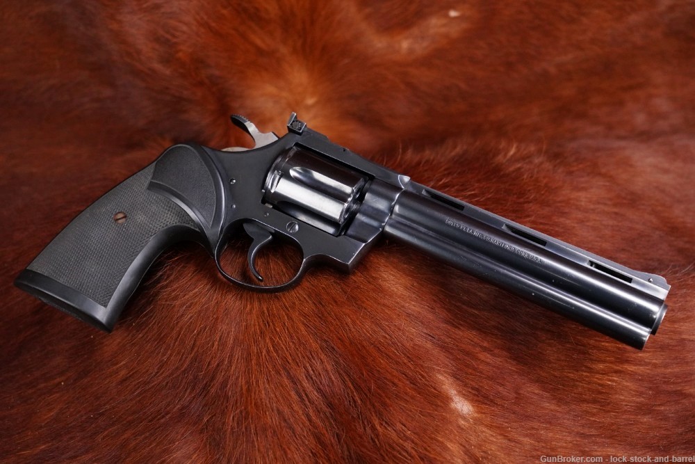 COLT Diamondback .22 Long Rifle LR DA/SA Double Action Revolver, MFD ...