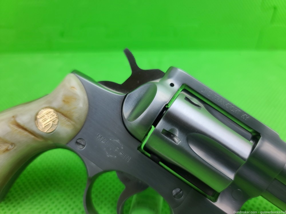 MANURHIN RARE * MR88 POLICE * 38 SPL Made in France 3" Barrel RAMHORN ...