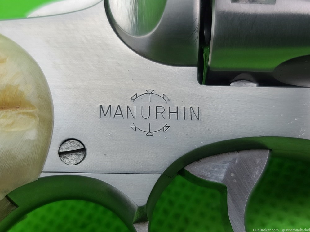 MANURHIN RARE * MR88 POLICE * 38 SPL Made in France 3" Barrel RAMHORN ...
