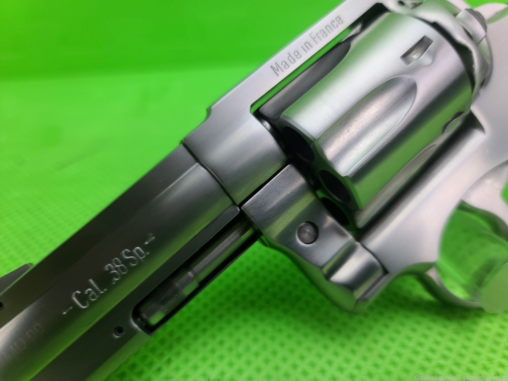 MANURHIN RARE * MR88 POLICE * 38 SPL Made in France 3" Barrel RAMHORN ...