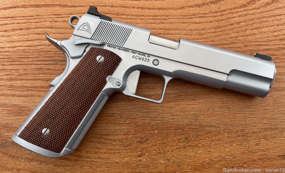 Alchemy Custom Weaponry ACW 1911 PRIME ELITE .45 ACP HARD CHROME USED ...