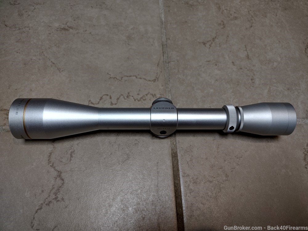 Leupold VX-II 3-9x40 Silver Rifle Scope Duplex Reticle Excellent - Gun ...