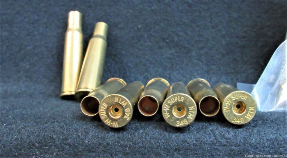 .348 Winchester Brass New - WW Super 348 Win 80 Pieces - Reloading ...