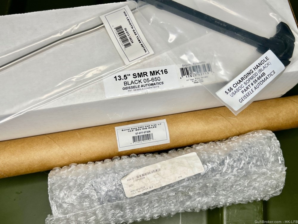 USASOC URGI Parts Kit MK16 DD 14,5" Mid Pinned LPG Newest SOF M4 A1 URG ...