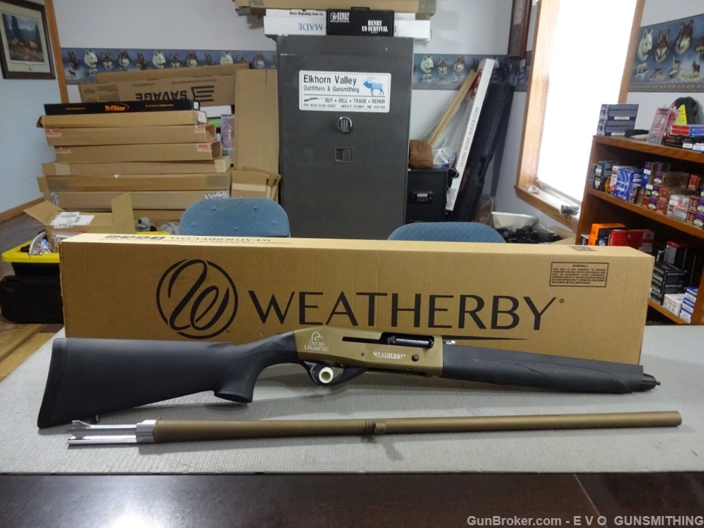 Weatherby Element 20 Ga 3" 28" Bronze Cerakot EDB2028PGM DUCKS ...