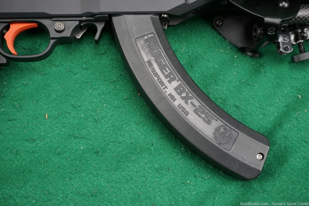 Custom Ruger Charger 22 22lr w/ Odin Works Chassis BX Trigger Drum Mag ...