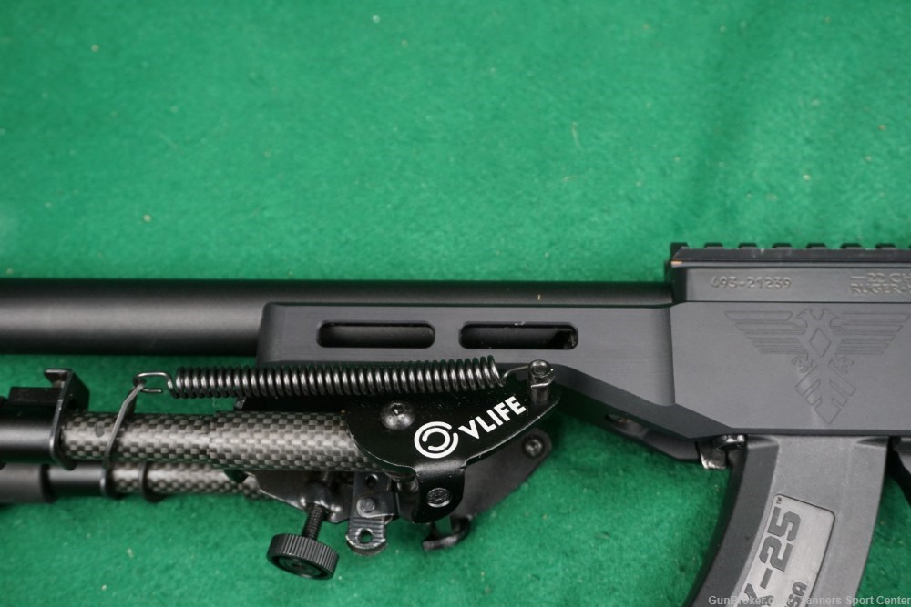 Custom Ruger Charger 22 22lr w/ Odin Works Chassis BX Trigger Drum Mag ...