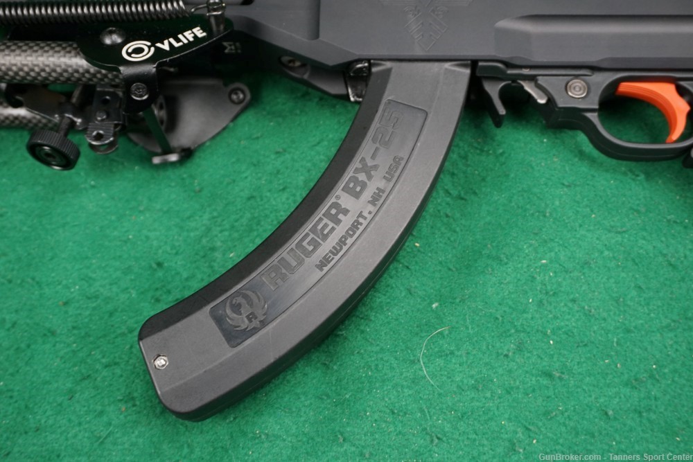 Custom Ruger Charger 22 22lr w/ Odin Works Chassis BX Trigger Drum Mag ...