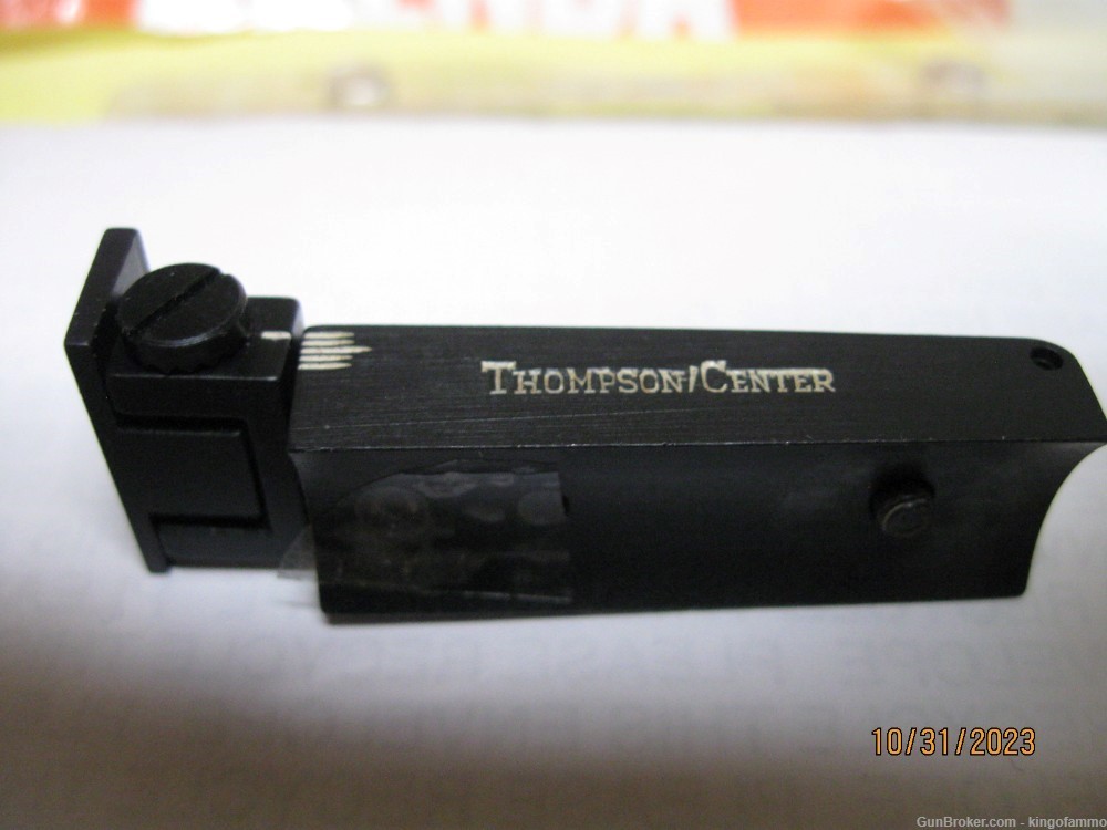 New T/C orig Rear Sight THOMPSON Center PRO HUNTER ENCORE; more parts ...