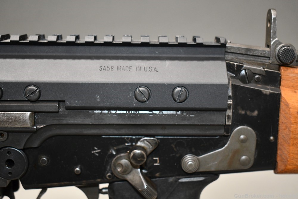 Uncommon SBL Israel Onyx Arms Israeli FAL Heavy Barrel Semi Auto Rifle ...