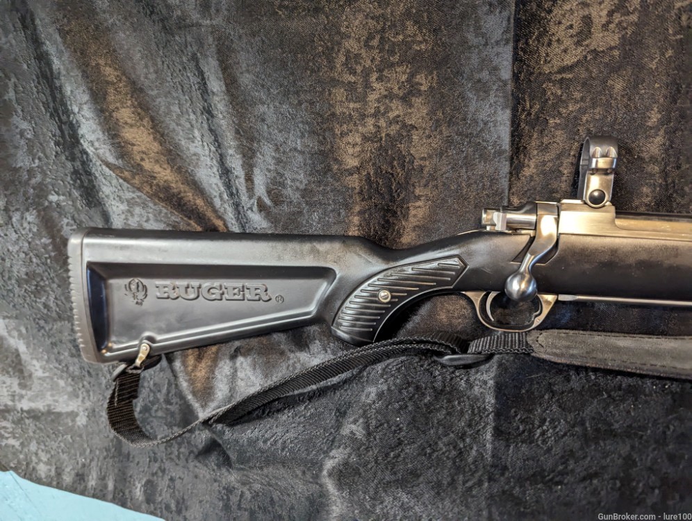 Ruger M 77 Mark II SKELETON stock M77 Stainless 7mm REM mag nice - Bolt ...