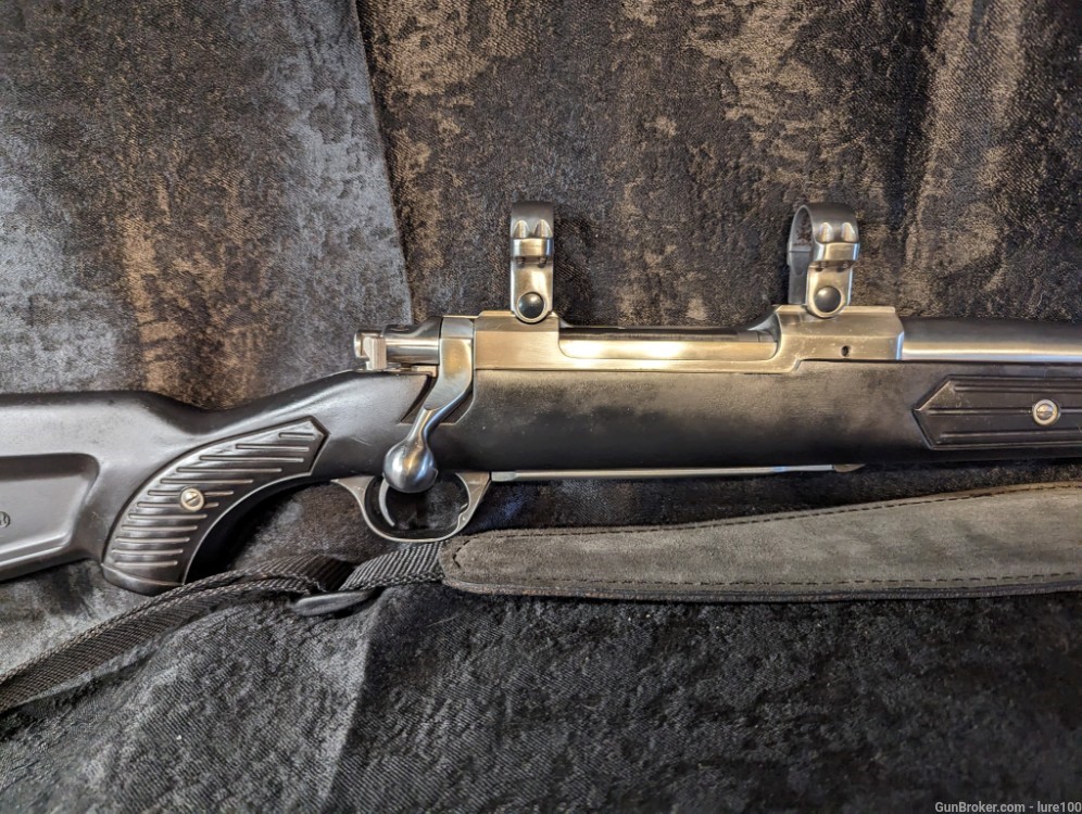 Ruger M 77 Mark II SKELETON stock M77 Stainless 7mm REM mag nice - Bolt ...