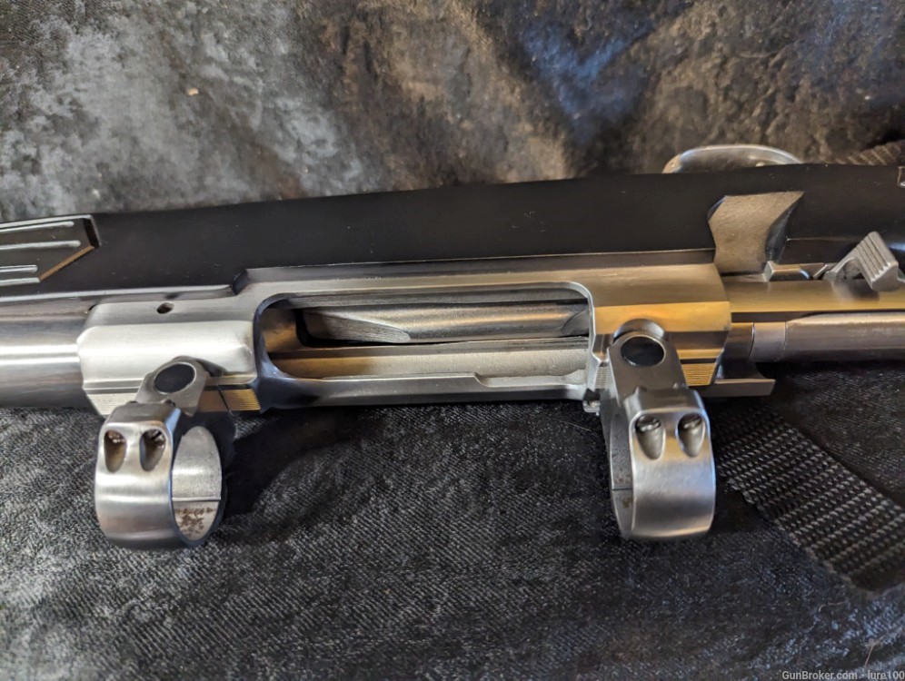 Ruger M 77 Mark II SKELETON stock M77 Stainless 7mm REM mag nice - Bolt ...
