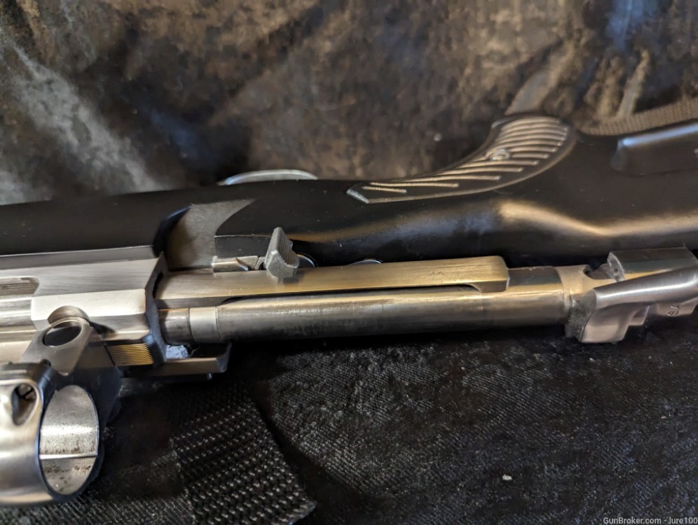 Ruger M 77 Mark II SKELETON stock M77 Stainless 7mm REM mag nice - Bolt ...