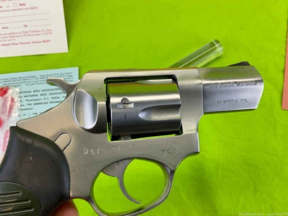 RARE Letter Documented Ruger SP101 101 D Duplicate KSP-182 1988 38 ...