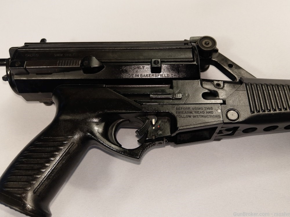 Calico 9mm machine gun - Machine Guns at GunBroker.com : 1035420555