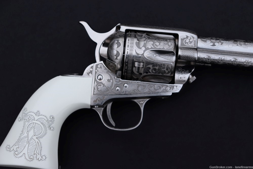 CIMARRON FRONTIER TEDDY ROOSEVELT NICKEL .45 COLT 7.5" - NEW ...