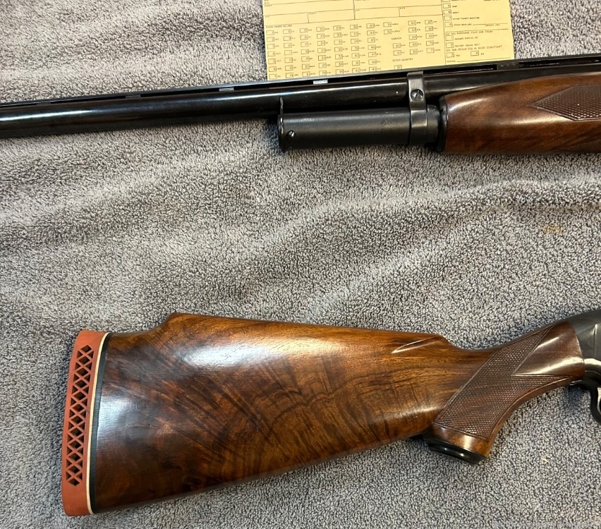 Winchester model 12 trap in box excellent vent rib guage full choke ...