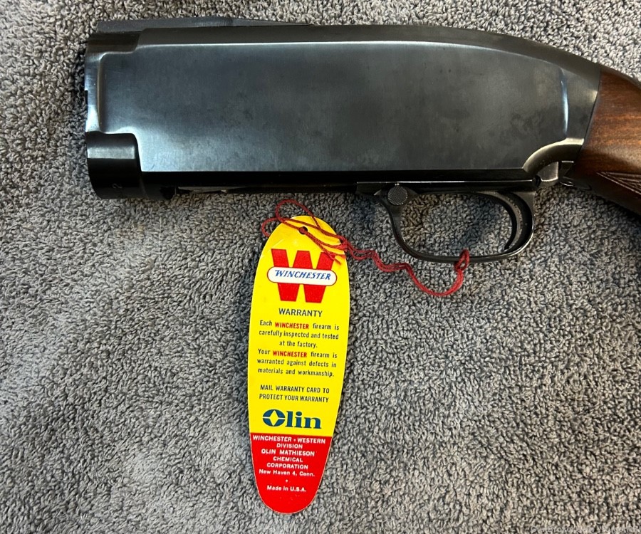 Winchester model 12 trap in box excellent vent rib guage full choke ...
