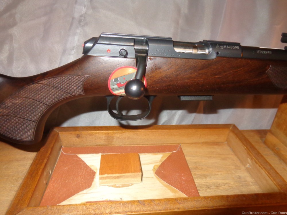 CZ 457 lux 22 lr NIB 24" BARREL WALNUT STOCK ADJUSTABLE SIGHTS - Bolt ...