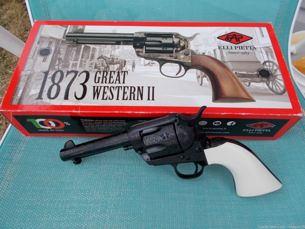 EMF Co. 1873 Great Western "The Shootist" .45 LC Revolver - Revolvers ...