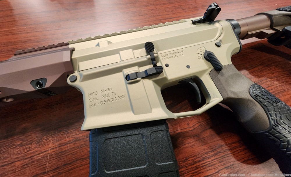 Aero Precision AR15 M4 Clear and Kodiak Brown Anodized 5.56 NATO 16 ...