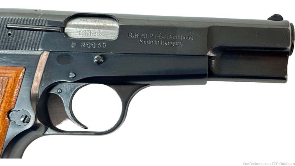 FEG / Kassnar RJK-9HP Hi Power Clone 9mm 4.5" 15rd 2 Mags - Semi Auto ...