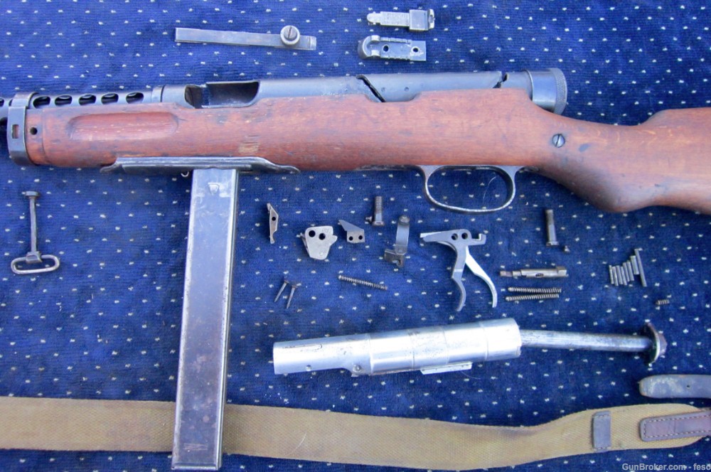 MAB Beretta 38a parts kit, intact barrel, all receiver pcs, 40rdMag ...