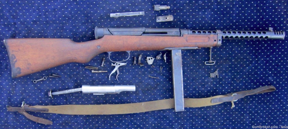 MAB Beretta 38a parts kit, intact barrel, all receiver pcs, 40rdMag ...